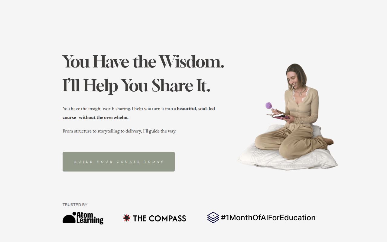 Course Creation with Zoë Paloma